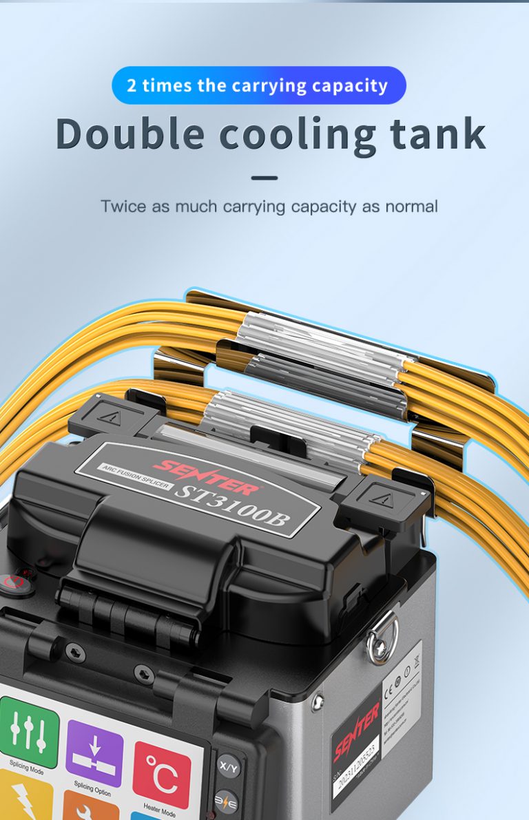 ST3100B Mini Fiber Fusion Splicer - Telecom Test PDA, OTDR, Optical ...